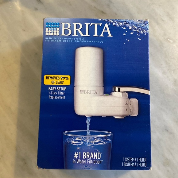 Brita | Other | Brita Faucet Mount Water Filter Advanced Filtration Sys ...